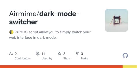 Dark Mode Switcher Exemple At Master Airmime Dark Mode Switcher GitHub