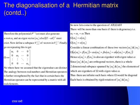Ppt Hermitian Operators Powerpoint Presentation Free Download Id1718536