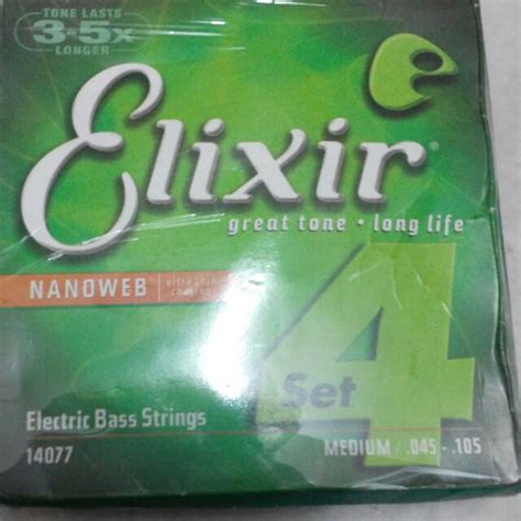 Bass Elixir String Hobbies And Toys Music And Media Music Accessories On Carousell