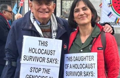 Stephen Kapos Holocaust Survivor Against Genocide In Gaza And Conflating Jewishness With Zionism
