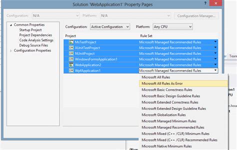 Visual Studio 2010 Treat Warnings As Errors Has No Effect Stack Overflow