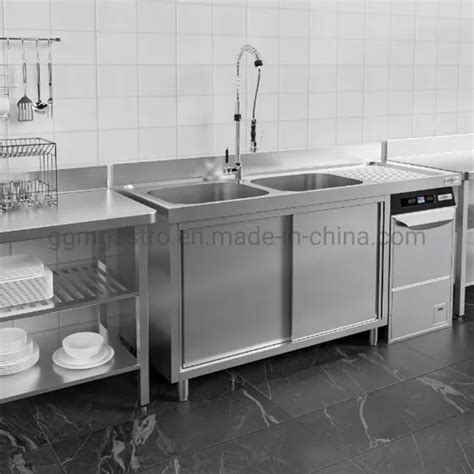 High Quality Commercial Kitchen Use Outdoor Stainless Steel Single Sink