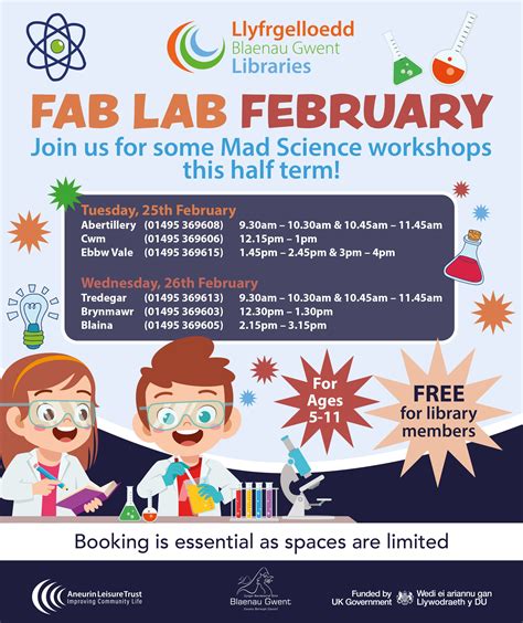 Fab Lab February Cwm