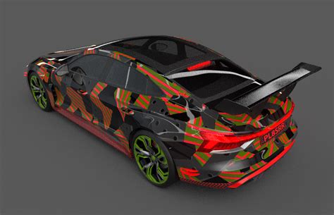 Vehicle Texturing Behance