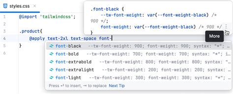 Tailwind Css Webstorm 文档