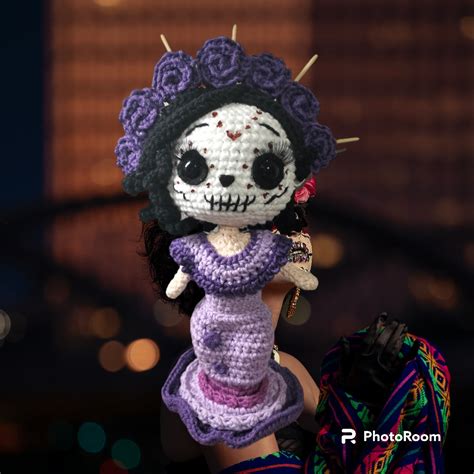 Catrina Amigurumi 😍 La Catrina Crochet Patrones Amigurumis Croché
