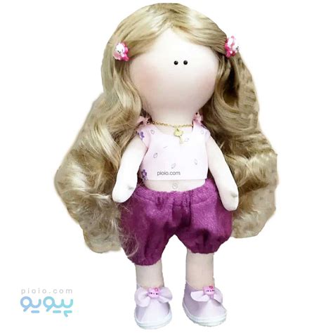 عروسک دست ساز روسی مدل دختر مو طلایی فروشگاه اینترنتی پیویو