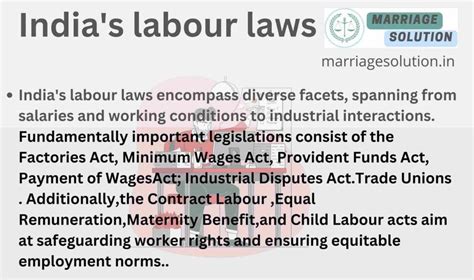 Indian Labour Law Your Comprehensive Guide Part 1