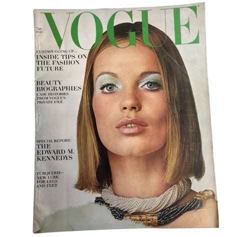 Vintage Vogue Cover Etsy