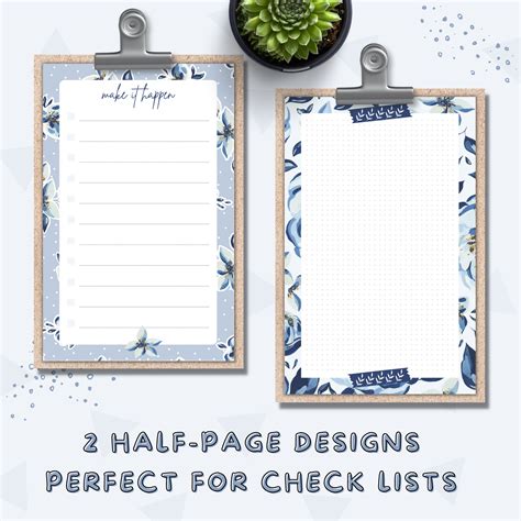 Canva Notepad Template Printable Notepad Multi Size Custom Notepad