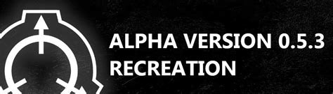 Scp Containment Breach V053 Recreation File Moddb