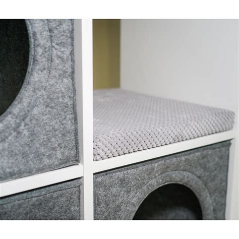 ikea kallax insert cat cushion bed modern cat furniture cat beds and