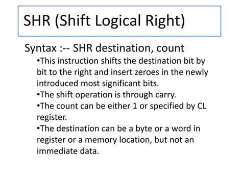 Assembly Language Programs 2 Ppt