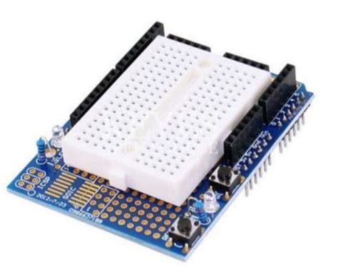 Proto Shield Prototype For Arduino Uno Mini Breadboard Zbotic