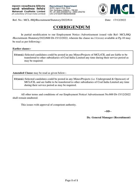 Corrigendum Notice Or 2022 Pdf
