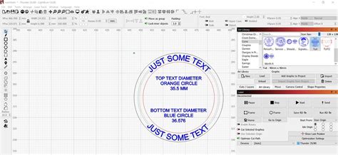 Apply Path To Text Not Centering The Same Lightburn Software