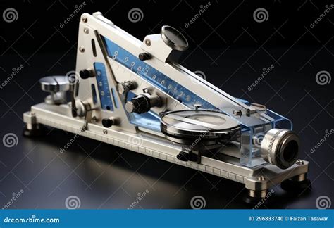 Abbe Refractometer On White Background Generative Ai Stock Illustration Illustration Of