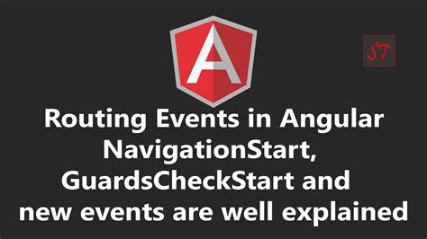 Episode 16 Routing Events In Angular Youtube