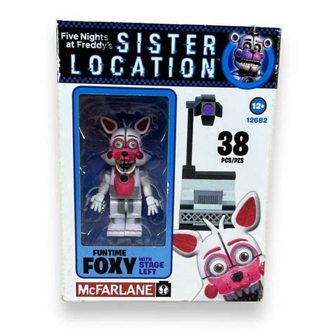 Mcfarlane Five Nights Freddys Funtime Foxy Stage Left Sister Location