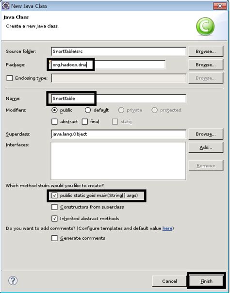 Hbase Create Table In Eclipse