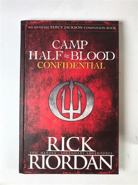 Camp Half Blood Confidential Rick Riordan Od 219 Kč Reknihy