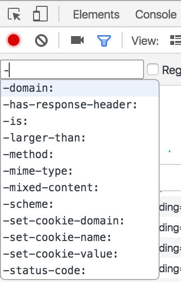 Regex How To Filter Xhr Requests Without Extension In Chrome Dev Tools Stack Overflow