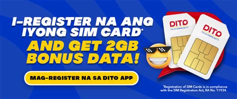 Sim Registration Dito Telecommunity