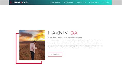 GitHub NurhatACAR Html Css WebSite html Css le Yapılan kişisel web sitesi