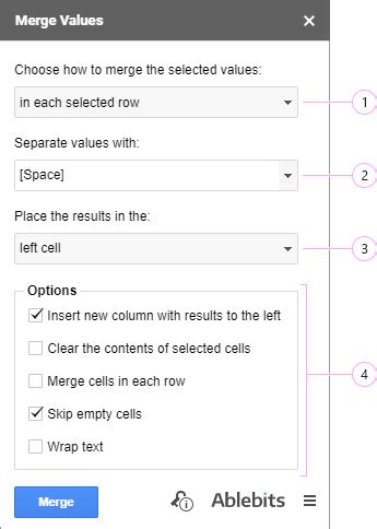 Merge Values In Google Sheets Help Page