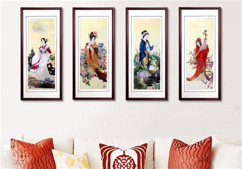 品绣者湘绣 四大美女 人物绣 手工刺绣 装饰画 搜狐大视野 搜狐新闻