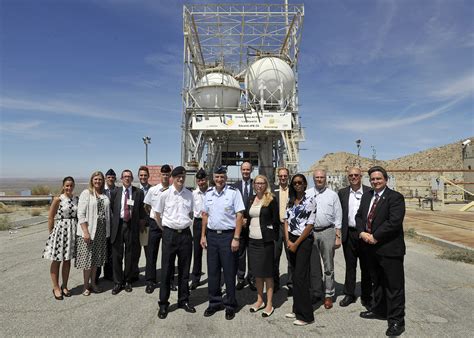 Afrl Commander Swede Officials Tour Rocket Lab Edwards Air Force Base News