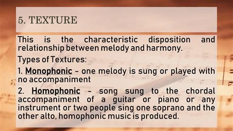 Auditory Arts Elements Mid Lessonsspptx