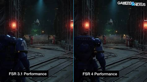 AMD Fake Frame Image Quality AFMF FSR Vs FSR Comparison GamersNexus
