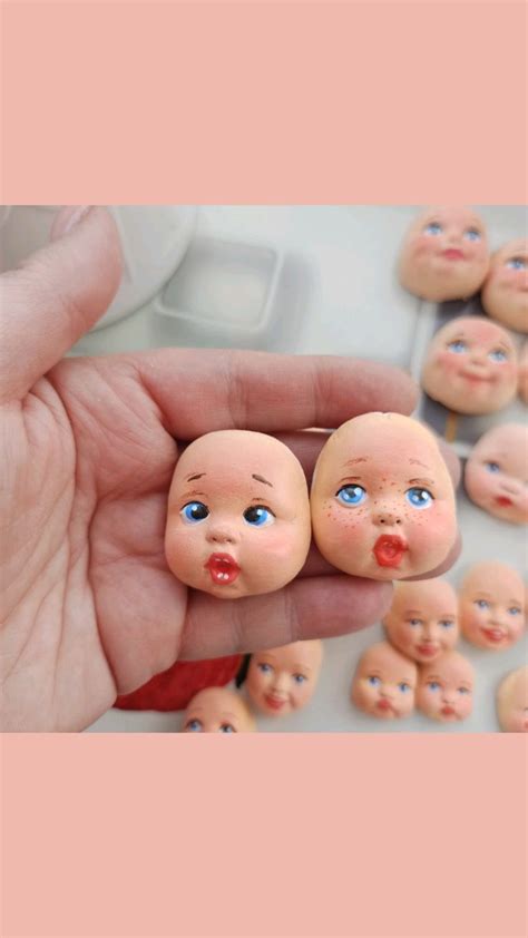 лица для ватных игрушек Деревянный кукольный домик Куклы Игрушки