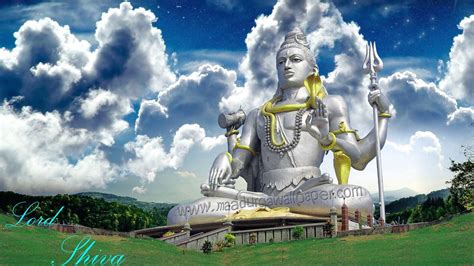 Download Shankar Bhagwan 3d Statue Of Shiva Wallpaper