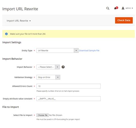 Magento 2 Import Export Url Rewrites Extension Bulk Csv Ulmod