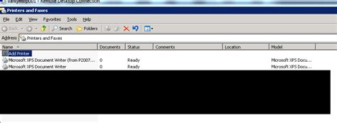 Install A Shared Printer On A Windows Server ServerName Active