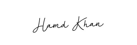 80 Hamd Khan Name Signature Style Ideas Best E Sign