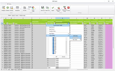 Analyze Revit Model With Excel Kobilabs