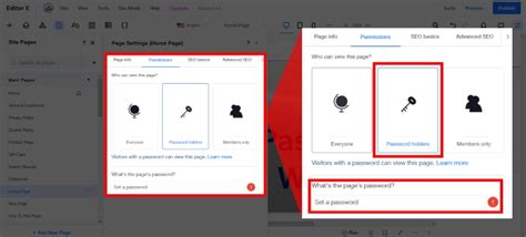 How To Password Protect A Wix Page Wiksit