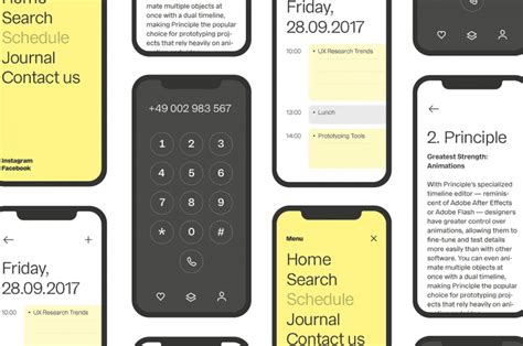Typography Font Design And Style Guide For Ui Adobe Xd Ideas