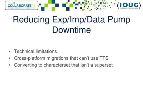 Ppt Reducing Downtime On Upgrades Or Migrations To Oracle Database