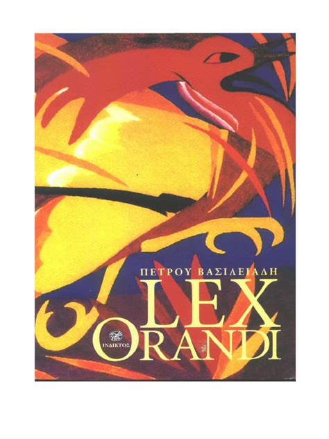 Lex Orandi Pdf
