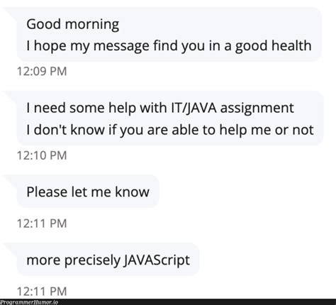 Java ProgrammerHumor Io