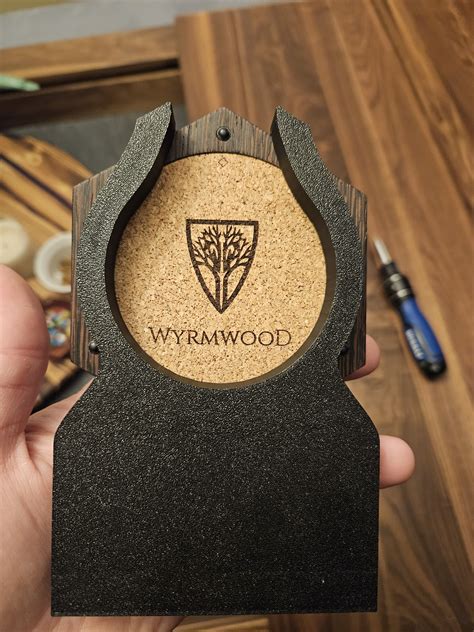 Free 3d File Wyrmwood Table Accessory Hex Tile Cup Holder Stl 🎲 ・3d