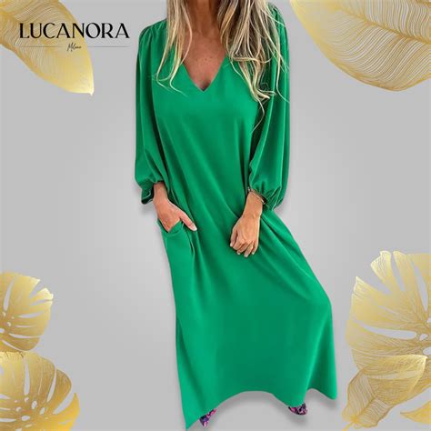 Lena Portanova™ Elegantní Boho Maxi šaty Noraluca Praha