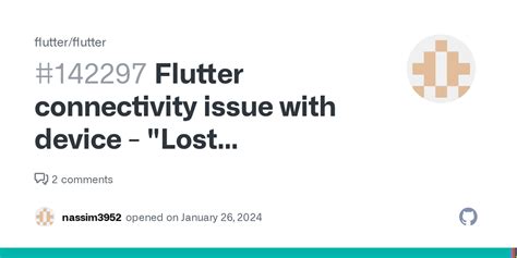 Flutter Connectivity Issue With Device Lost Connection To Device