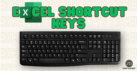 Boost Your Excel Efficiency 18 Essential Shortcut Keys For Babes And Employees Zari S Diary