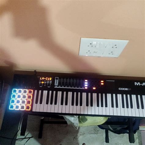 Buy Used M Audio Code 61 Key Usb Midi Keyboard Online Bajaao Used Gear