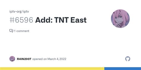 Add Tnt East · Issue 6596 · Iptv Orgiptv · Github